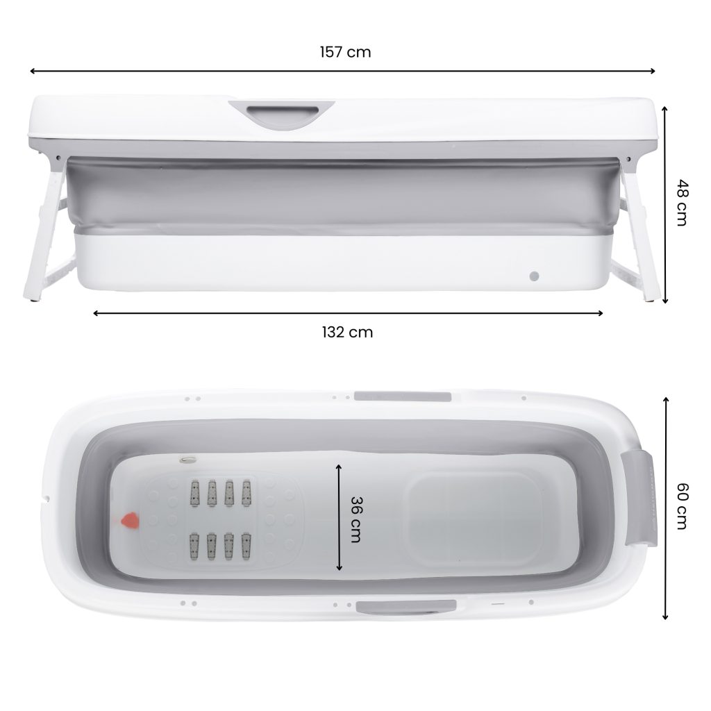 Goliath XXL – Opvouwbaar Bad - HelloBath